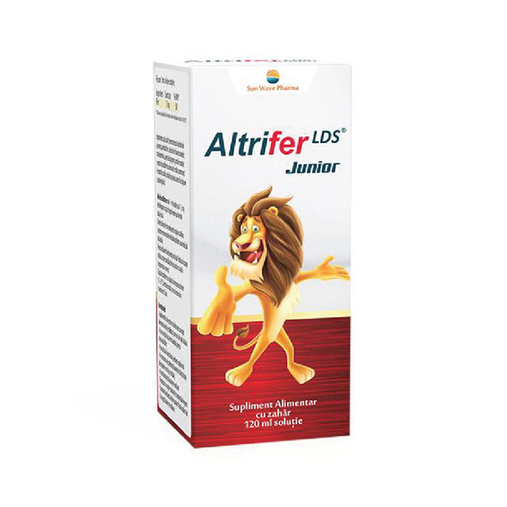 Altrifer LDS Junior Solutie, 120 ml, Sun Wave Pharma - Farmacia Helena