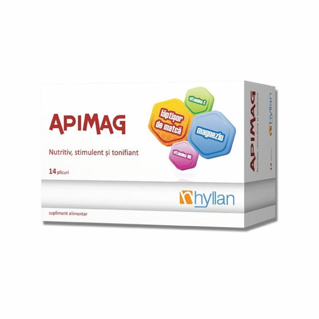 Apimag, 14 plicuri, Hyllan - Farmacia Helena