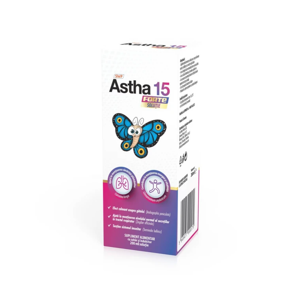 Astha 15, 200 ml sirop - Farmacia Helena