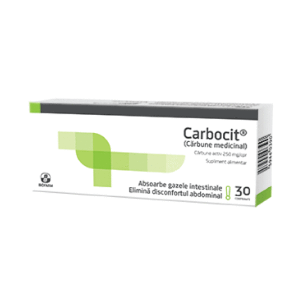 Carbocit, 30 comprimate, Biofarm - Farmacia Helena