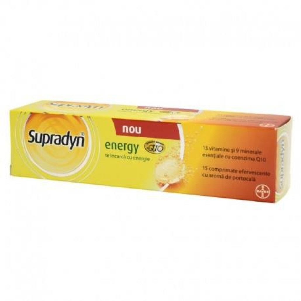 Supradyn Energy,comprimate efervescente,Bayer - Farmacia Helena