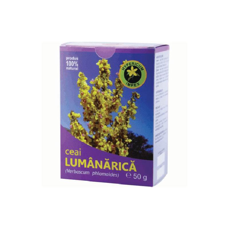 Ceai Lumanarica, 50g, Hypericum - Farmacia Helena