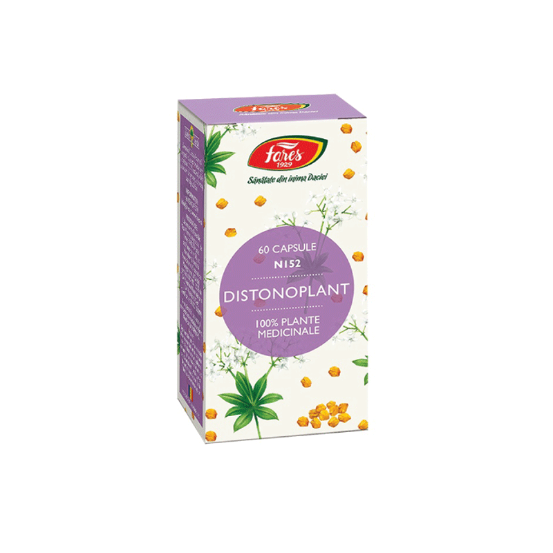 Distonoplant N152, 60 capsule, Fares - Farmacia Helena