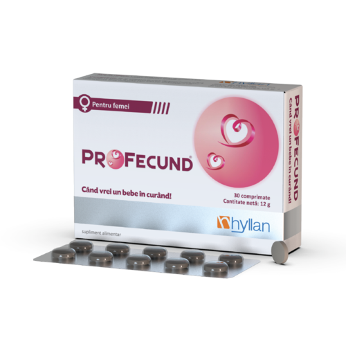 Profecund 30 comprimate, Hyllan - Farmacia Helena