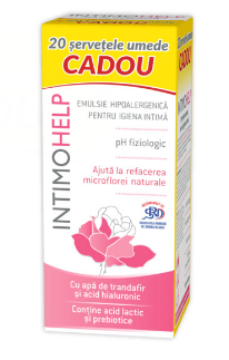 Intimohelp Set (emulsie 400 ml + şerveţele umede CADOU), Zdrovit ...