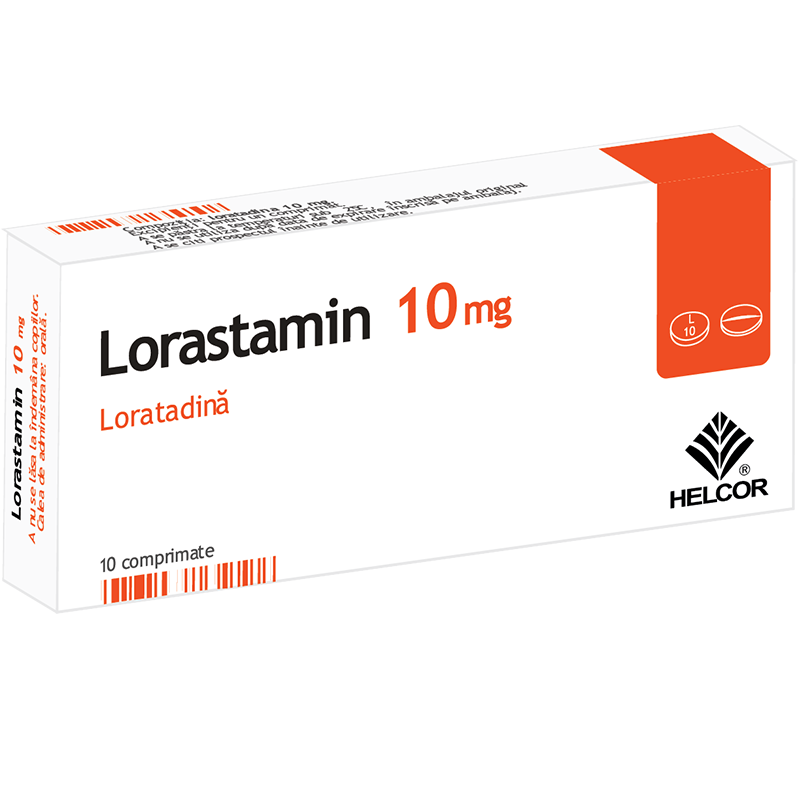 Lorastamin 10 mg, AC HELCOR - Farmacia Helena