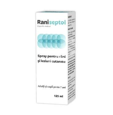 Raniseptol spray pentru rani, 125 ml, Zdrovit - Farmacia Helena