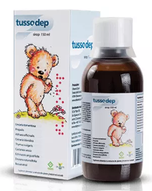 Tussodep, Sirop de tuse pentru copii , 150 ml, Dr. Phyto - Farmacia Helena