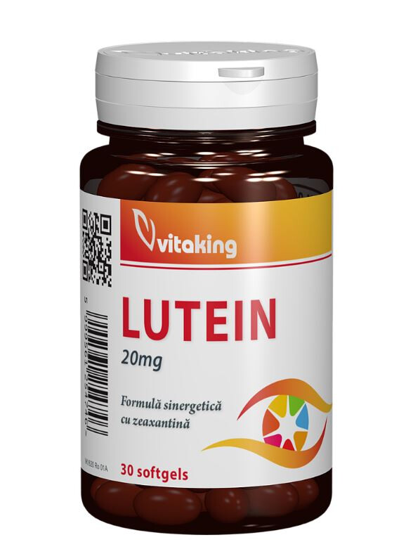 Luteina 20 mg - 30 capsule moi, Vitaking - Farmacia Helena
