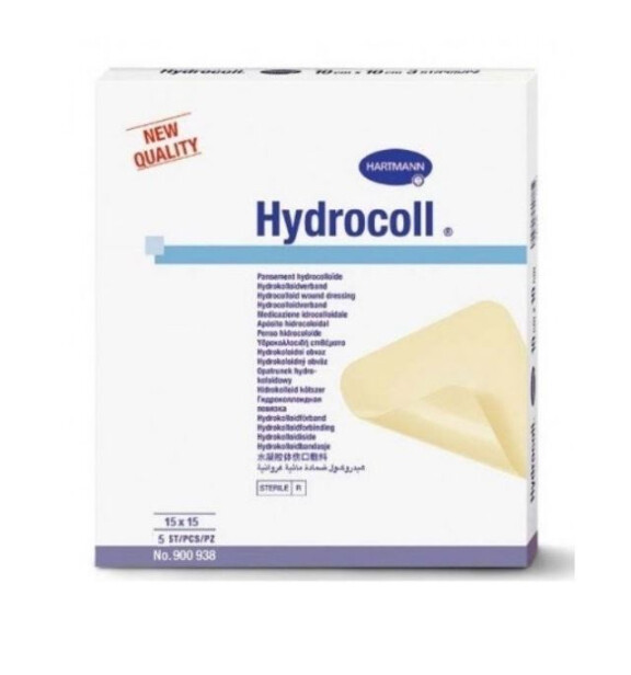 HYDROCOLL 15 x 15 cm, 5 buc, HARTMANN - Farmacia Helena
