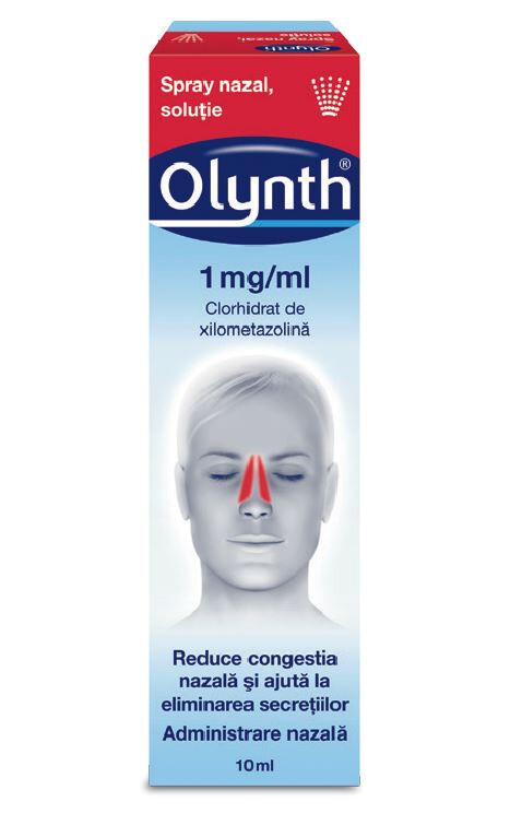 Olynth spray nazal 1 mg, 10 ml, Johnson & Johnson - Farmacia Helena