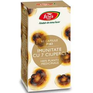 Imunitate cu 7 ciuperci, F163, 63 capsule, Fares - Farmacia Helena