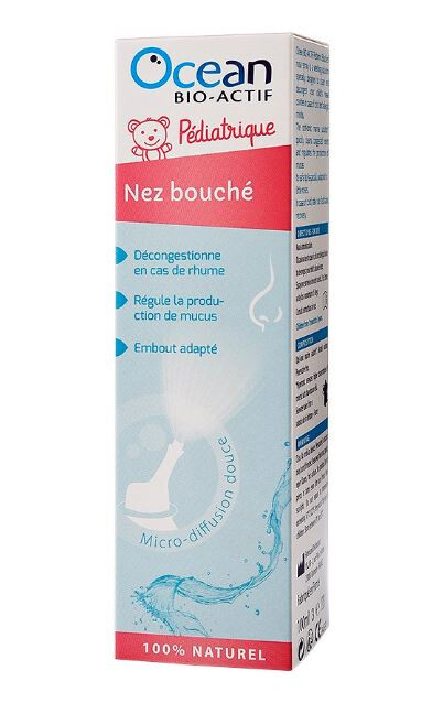 Ocean BIO-ACTIF Pediatric Nas infundat, Apa de mare hipertonica pentru ...