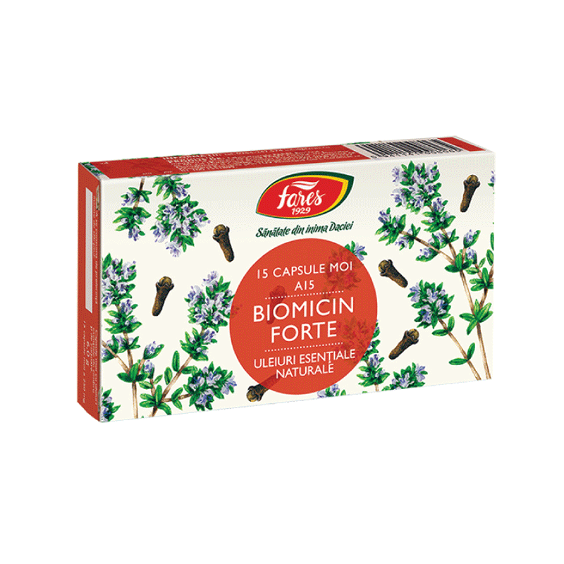 Biomicin Forte A3, solutie 10 ml, Fares - Farmacia Helena