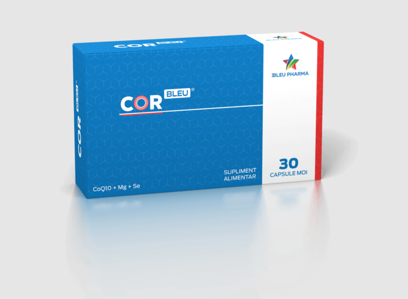 CorBleu x 30 capsule moi, Bleu Pharma - Farmacia Helena