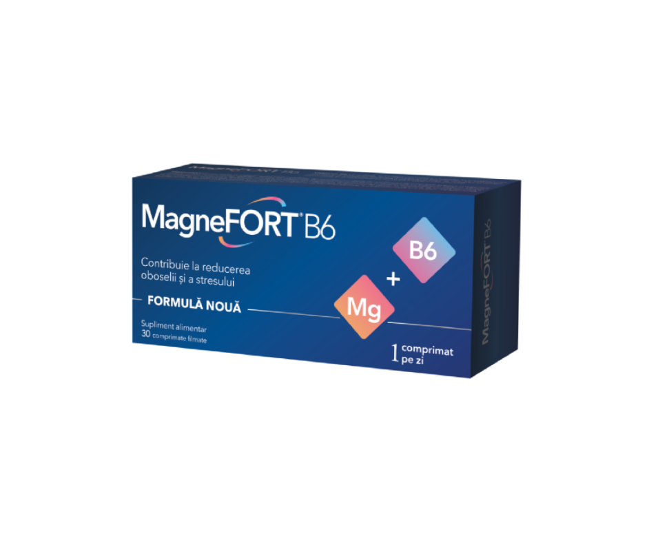 Magnefort, 30 comprimate, Biofarm - Farmacia Helena