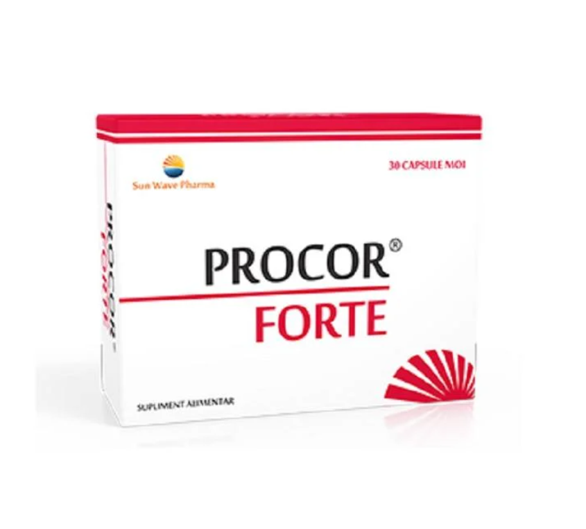 Procor forte, 30cps, Sun Wave Pharma - Farmacia Helena