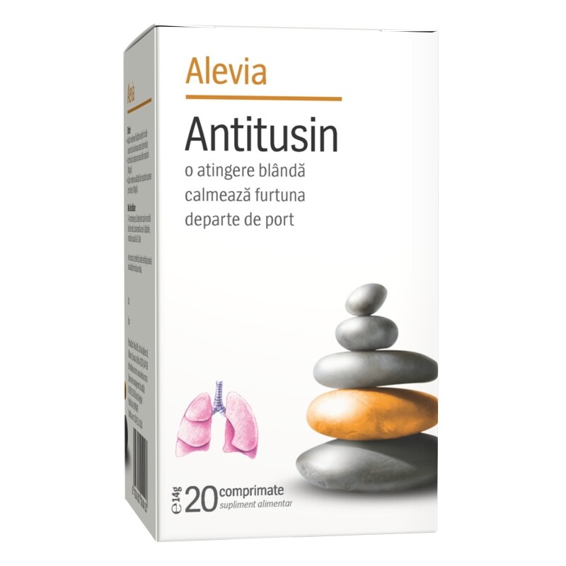 Antitusin, 20 comprimate, Alevia - Farmacia Helena