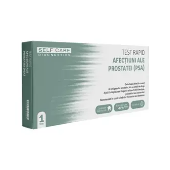 Test rapid pentru afectiuni ale prostatei (PSA), 1 bucata, SELF CARE ...