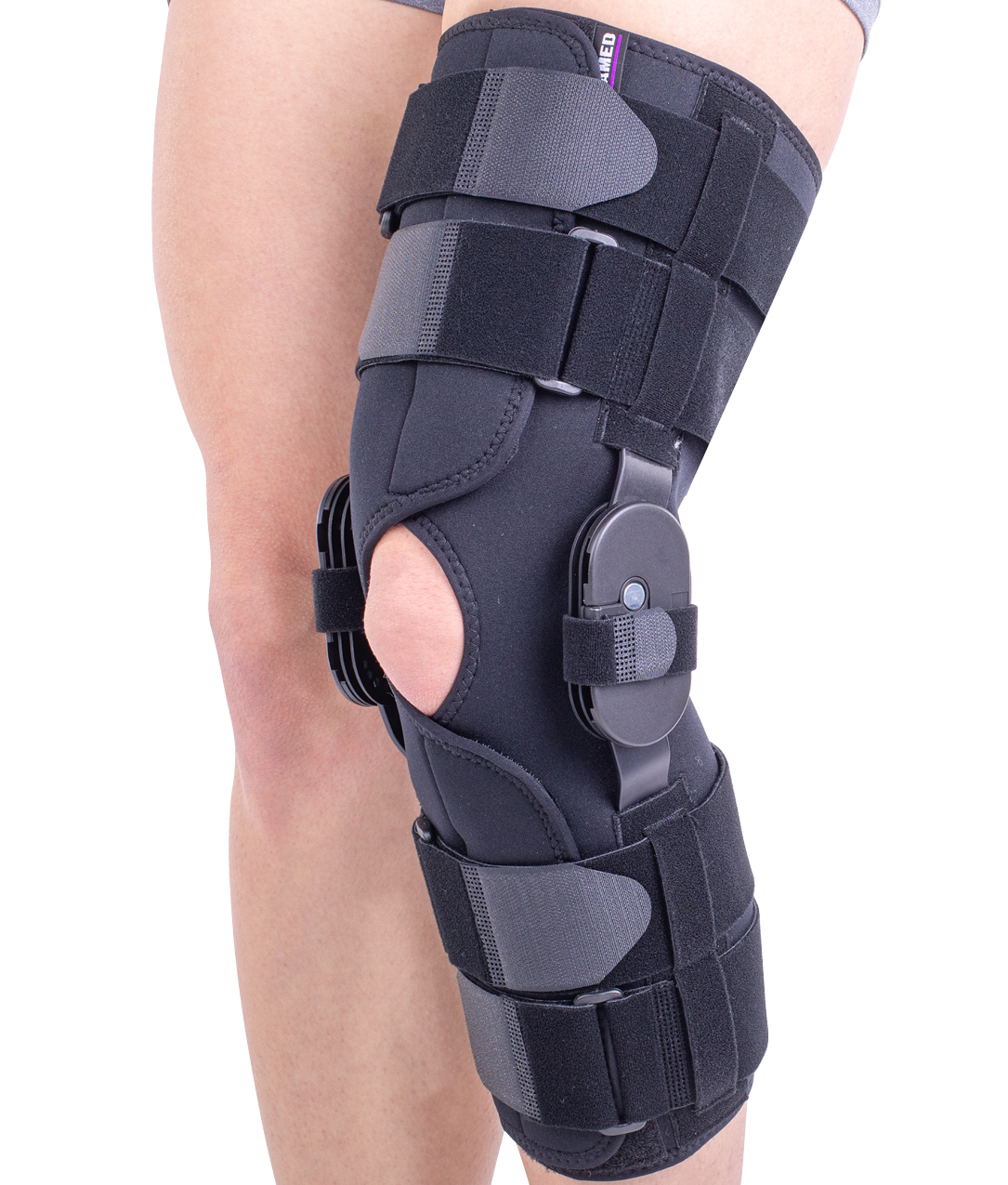 Orteza de genunchi mobila cu articulatii reglabile, 1 buc, GENU REHA PO ...